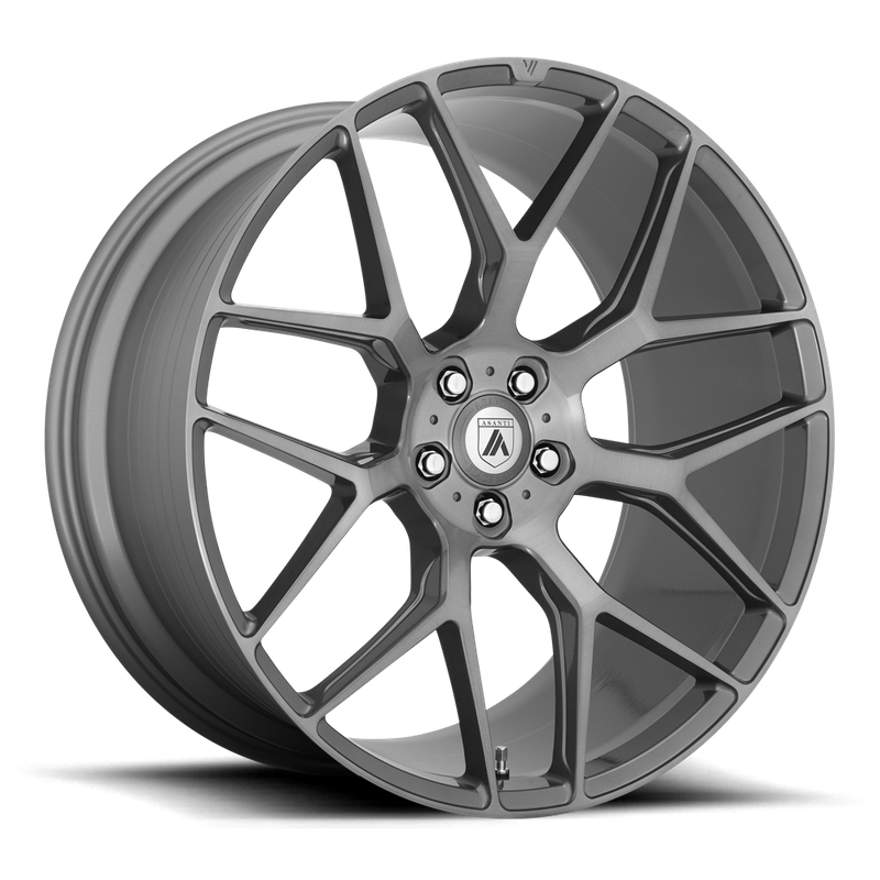 Asanti Black ABL-27 DYNASTY, Titanium Brushed (9X22 ET32 5x120 d74.1 ...