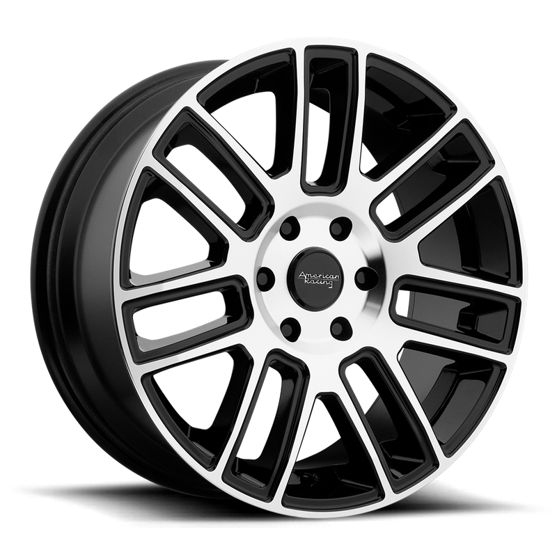 American Racing AR915, Gloss Black Machined (17x8.5 ET15 6x120 ...