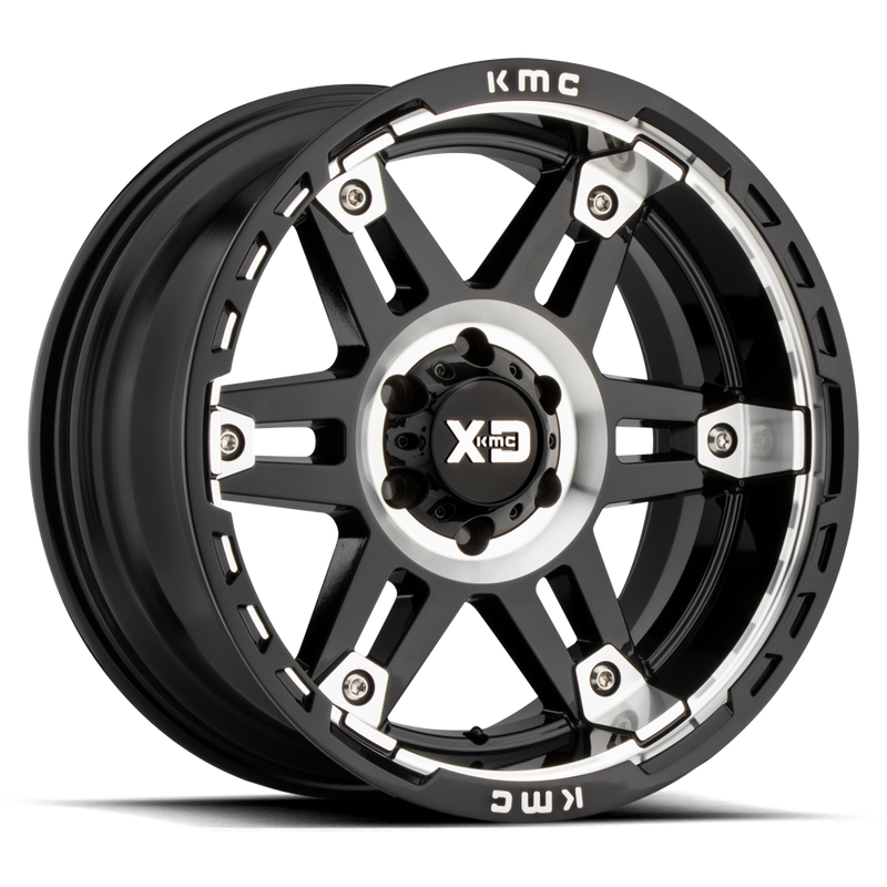 XD XD840 SPY II, Gloss Black Machined (17x9 ET-12 6x139.7) - Northern Beaches Tyres